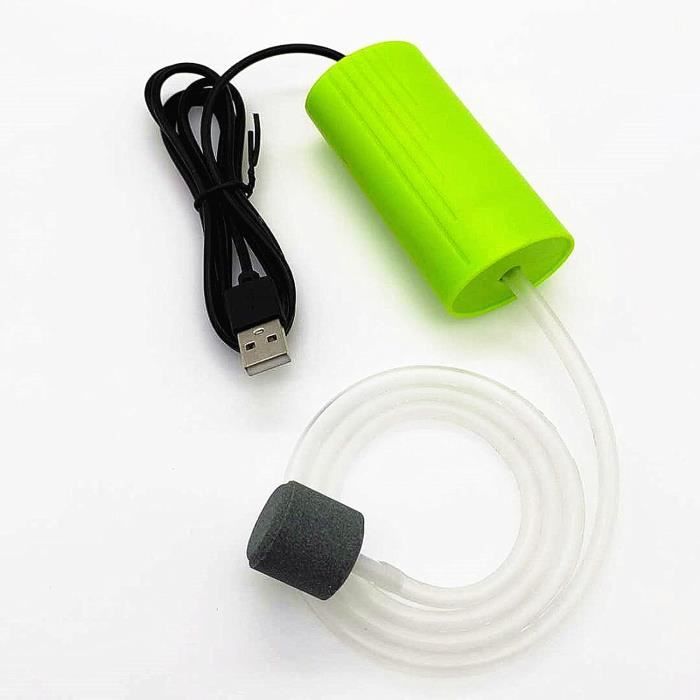 Pompe À Oxygène Pour Aquarium Usb, Mini Pompe À Air Pour Aquarium ...