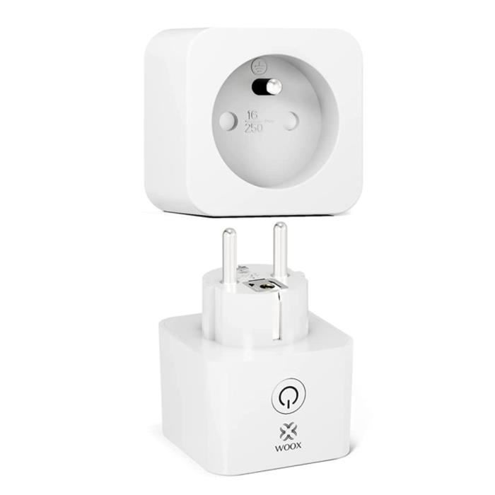 Prise Connectée, Type F 16A, Prise Connectée Alexa Wifi, Prise Mesure ...
