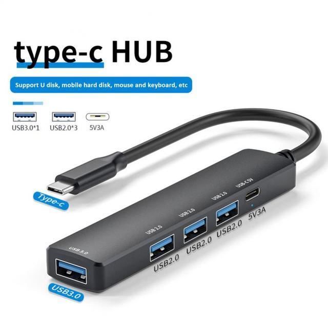 HUB,Type C 5 in 1--Hub Usb 3.0 Type C 5 En 1 Pd Hdmi, Adaptateur Séparateur Multiple Otg, Haute ...
