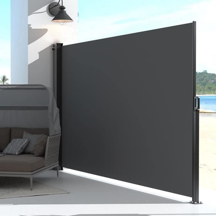 Paravent rétractable Brise Vue occultant extérieur Phoenix 140x300 cm ...
