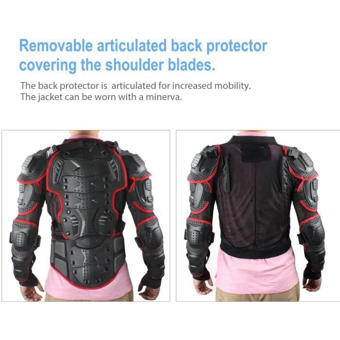 Veste de protection pour moto - Cdiscount Auto