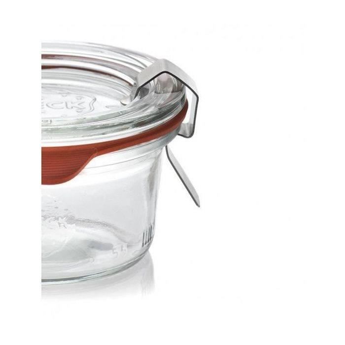 WECK - Lot 8 clips inox - Cdiscount Maison