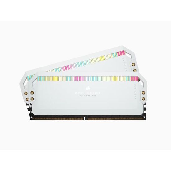 Mémoire RAM - CORSAIR - DOMINATOR PLATINUM RGB DDR5 - 32GB 2x16GB DIMM ...