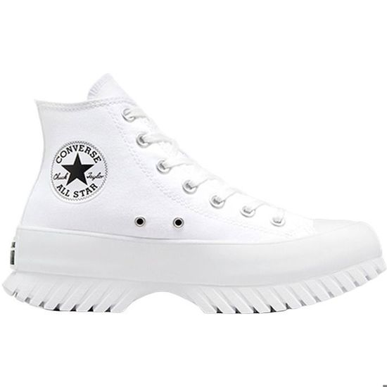 Baskets Femme - CONVERSE Chuck Taylor All Star Lugged 2.0 Hi - Blanc ...