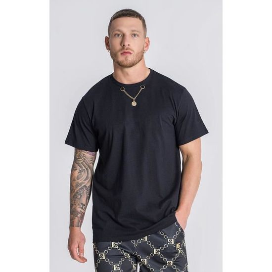 Black Chained Pendant Tee Noir - Cdiscount Prêt-à-Porter