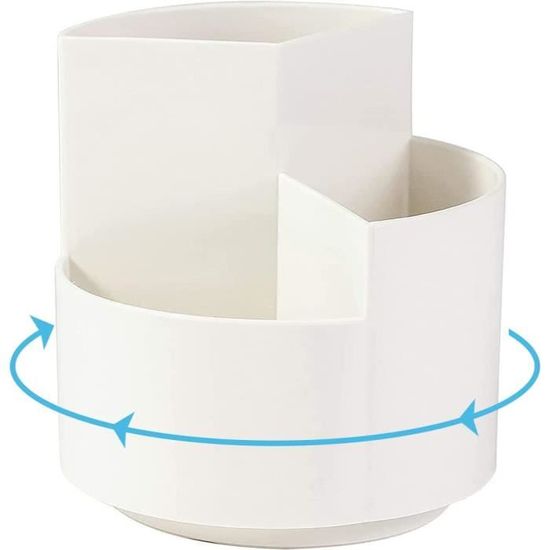 Aieraczy Rotatif Pot a Crayoureau, Porte Stylo, Organisateur de Bureau ...