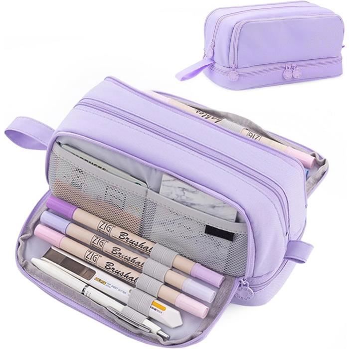 Trousse Scolaire Trousse Crayons Grande CapacitGrande Trousse Crayons 4 ...
