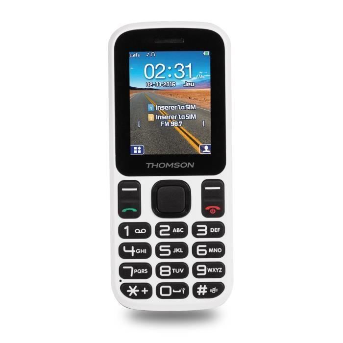 TÉLÉPHONE PORTABLE WHITE MEGA PROMO - Cdiscount Téléphonie