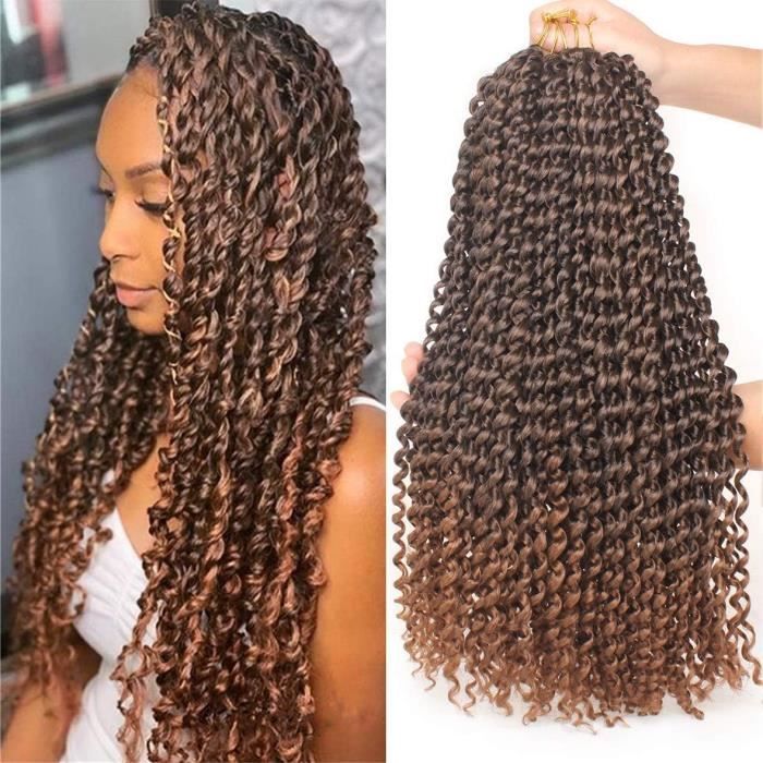 Lot De 6 Mèches De Cheveux De 22 Brins Ondulés De 45,7 Cm - Cheveux ...