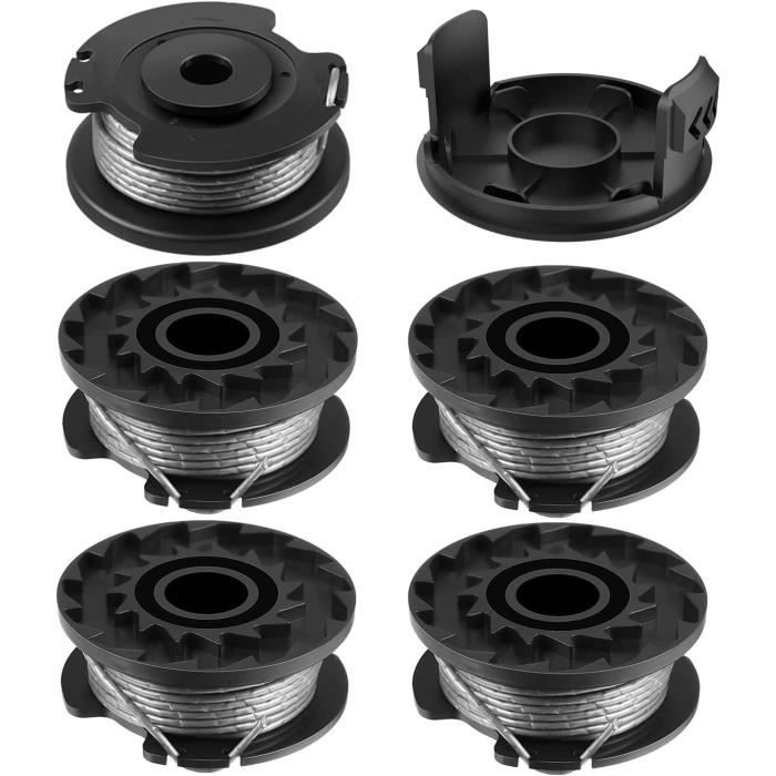 6 Pièces F016800569 Bobines de fil de Rechange pour débroussailleuse Bosch EasyGrassCut ...