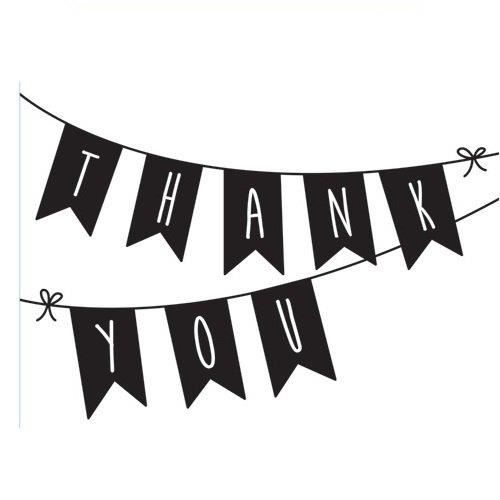 Darice Pochoir pour Gaufrage A6 Merci Fanions, Plastique, Transparent ...