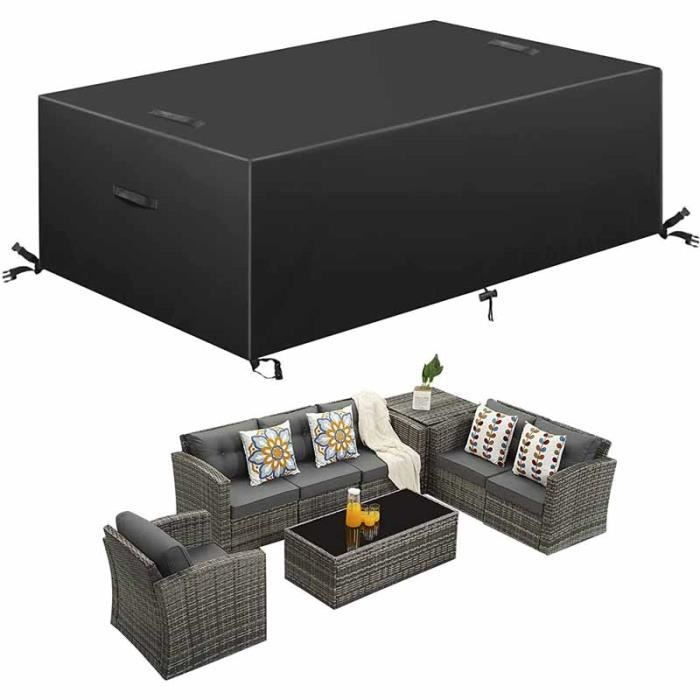 Housses de Meubles 250x170x110cm, Housse Salon de Jardin Imperméable ...