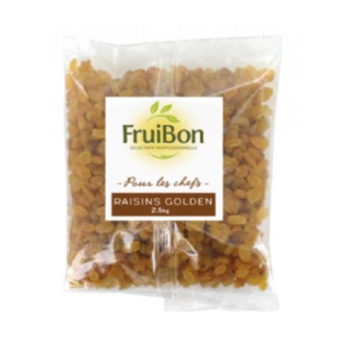 Raisins Golden 2.5kg/Sachet 2 sachets - Cdiscount Au quotidien