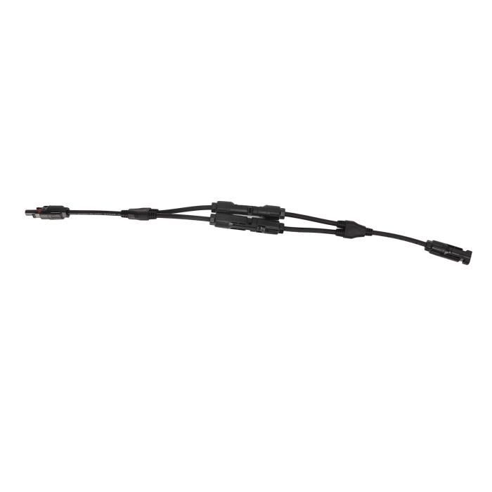 XUY-Connecteur solaire en Y 1000V 30A IP68 étanche Adaptateur parallèle ...