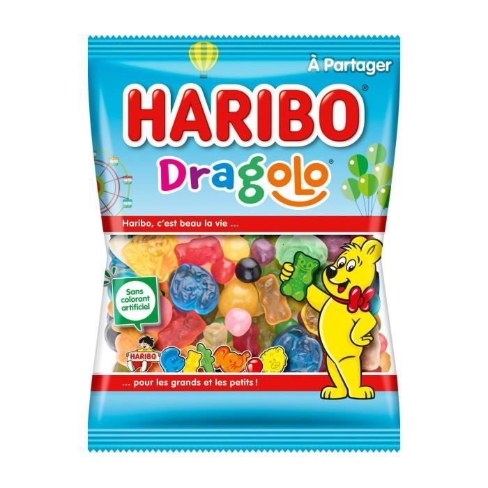 LOT DE 5 - HARIBO - Bonbons Dragolo - sachet de 300 g - Cdiscount Au ...