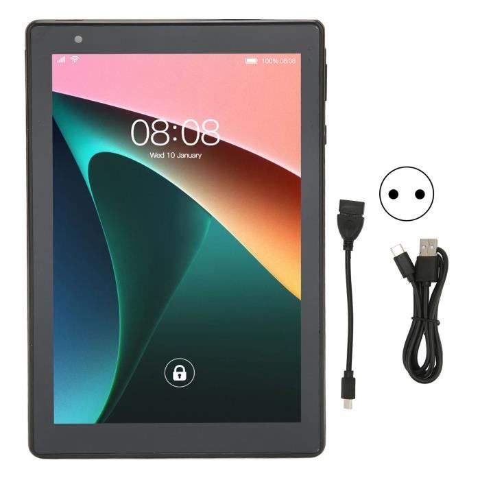 HURRISE tablette HD Tablette 8 pouces 4 Go 64 Go prise en charge ...