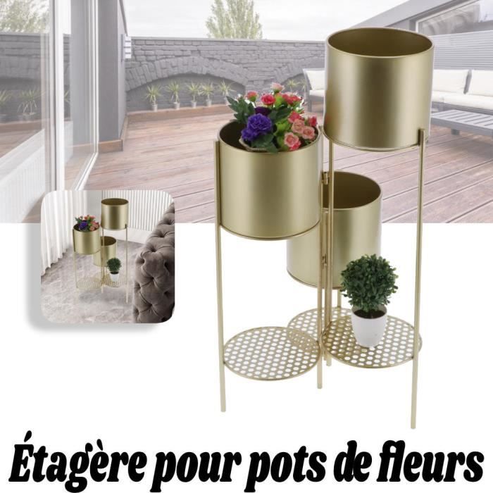 Étagère pour pot de charrue en fer solide et stable 81 cm CEN-12 ...