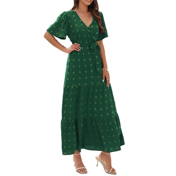ROBE Robe de soirée Streetwear Hairball Trendy Lady Robe dété ...