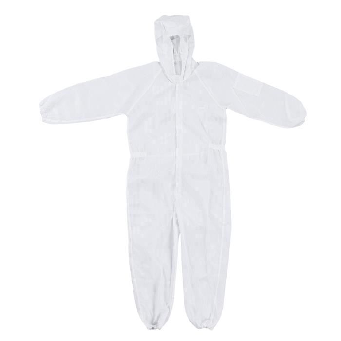 Qiilu Combinaison Hazmat Combinaison de protection en polyester ...