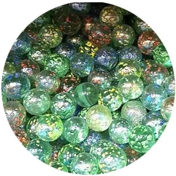 Mesbilles - 30 Petites Billes Pépite Couleur - Bille en Verre 14 mm90 ...