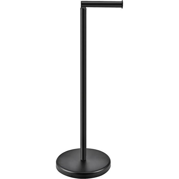 Porte-Rouleau De Papier Toilette Sur Pied Avec Sol Lourd, 19 X 19 X 55 ...