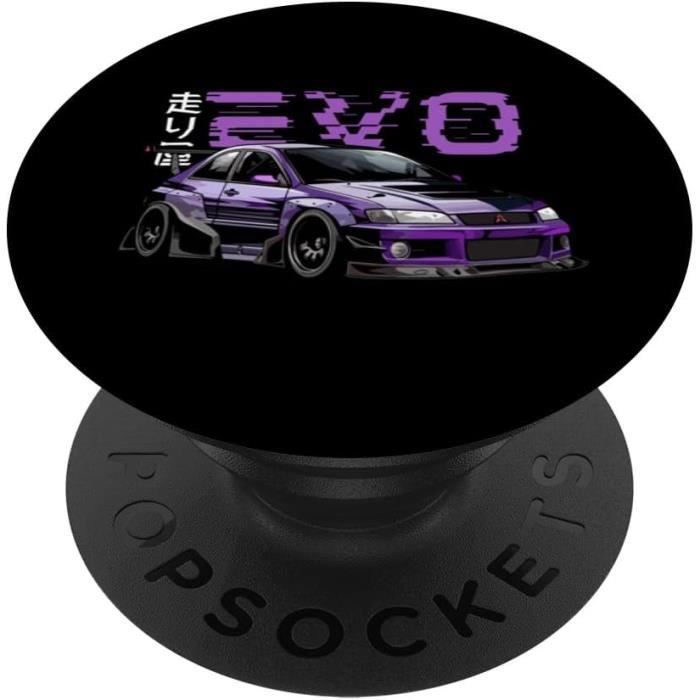 Violet Evo Tokyo Glitch Retro Art Japonais Tuning Voiture Tuning ...