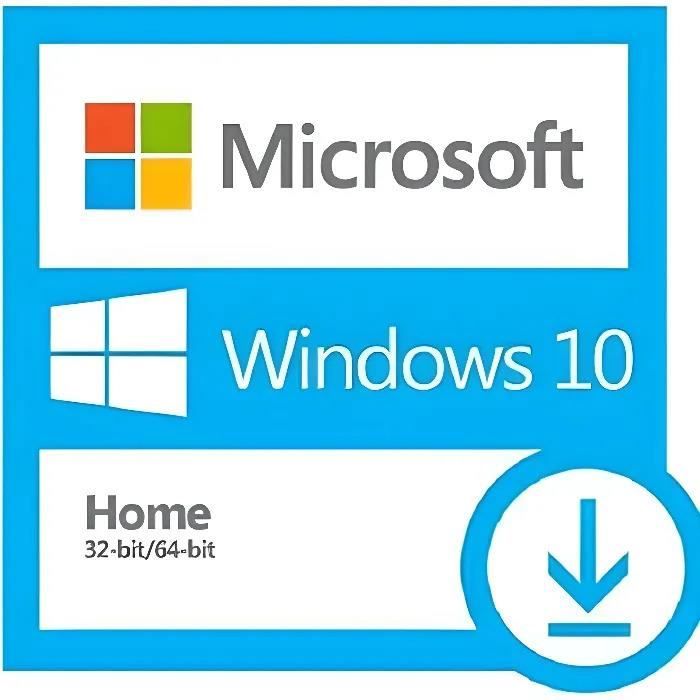Windows 10 Home à télécharger - Cdiscount