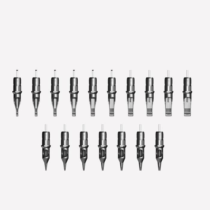 20Pcs Iron Grey Rm Disposable Tattoo Cartridge Needles Set,Disposable ...