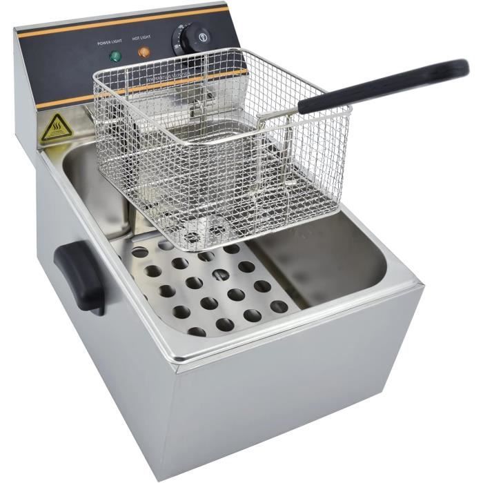 Friteuse Électrique Commerciale Professionnelle En Acier Inoxydable ...