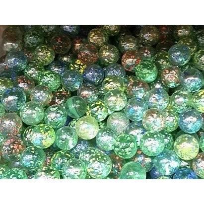 Mesbilles - 30 Petites Billes Pépite Couleur - Bille en Verre 14 mm90 ...