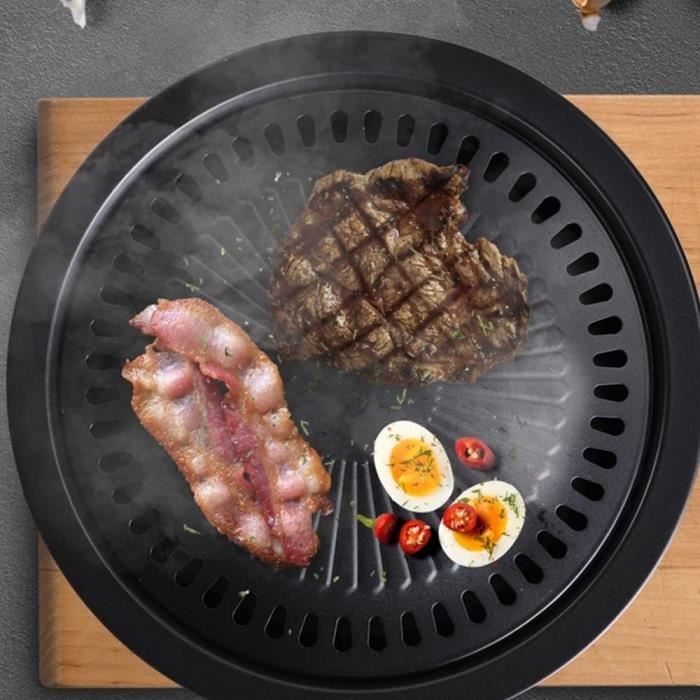 Luernas Douba Ronde Barbecue Plaque Barbecue Grill Fer Plaque Ménage En ...