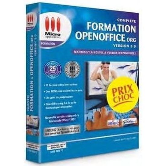 FORMATION COMPLETE A OPEN OFFICE - Cdiscount Jeux vidéo