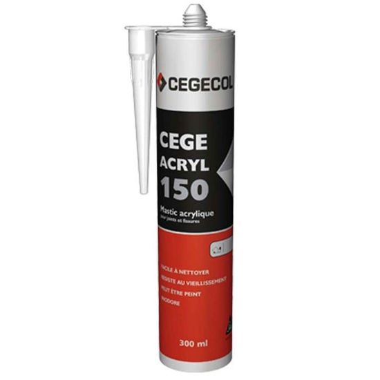 Cegecol CEGE ACRYL-150, Mastic acrylique pour joints de finition et de ...