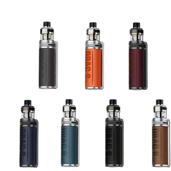 Drag S Pro Pod Kit 80W Mod Batterie 3000mAh Intégrée 5.5ml TPP X Cartouche Nouveau GENE.FAN 3.0 ...