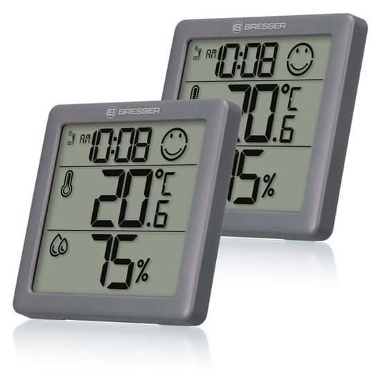 Station météo Bresser Thermo Hygrometre, indicateur de confort Climate ...