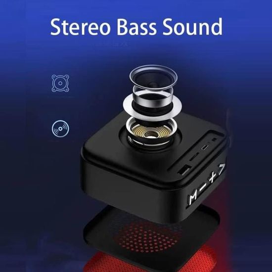 Enceinte Haut-Parleur Bluetooth Musique À Haut Volume Mini Haut-Parleur ...