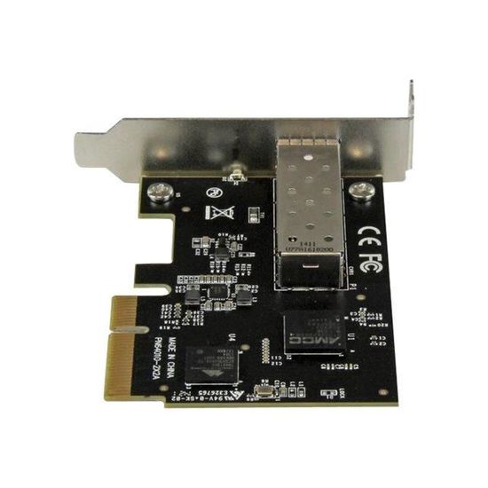 STARTECH Carte réseau PCI Express à 1 port fibre optique 10 Gigabit Ethernet avec SFP+ ouvert ...