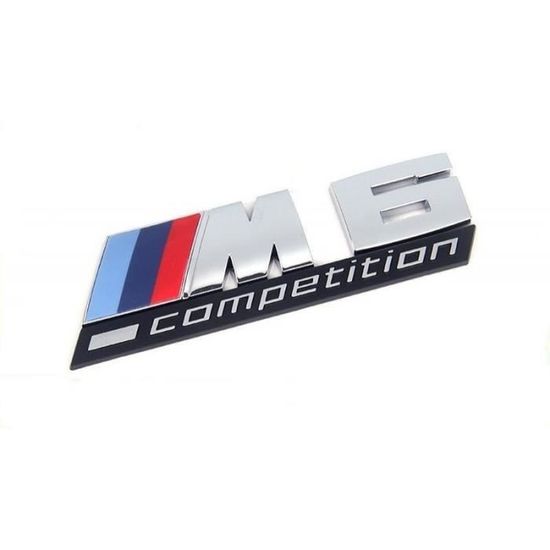 Remplacement Autocollant arrière Sticker M6 Competition pour voiture ...