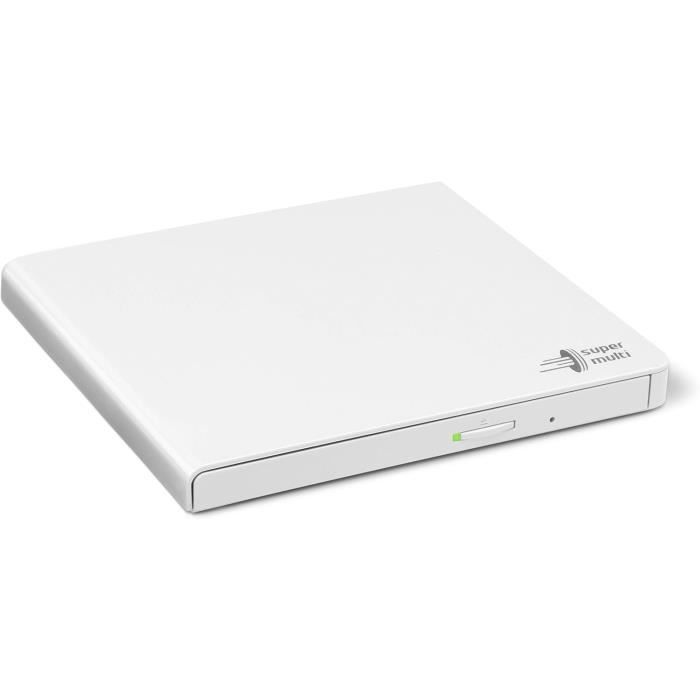 GP57EW40 Lecteur DVD-CD Externe USB 2.0 portable compact DVD-RW CD ROM ...