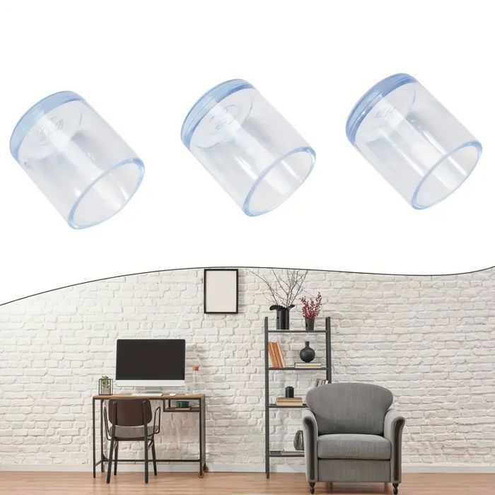 ACCESSOIRE DE MEUBLE Protection pied de chaise table Lot de 16 14mm ...