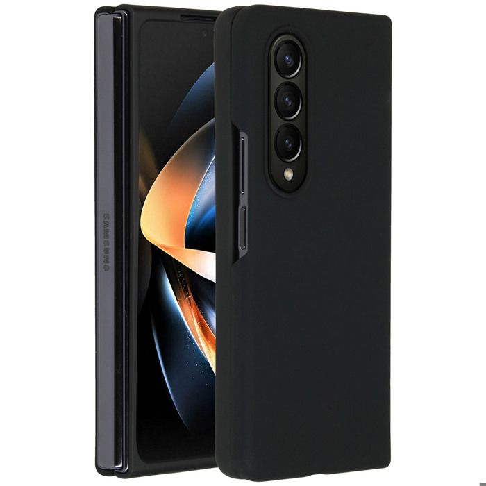 Coque Liquid Silicone Samsung Galaxy Z Fold 4 Noir Accezz - Cdiscount ...
