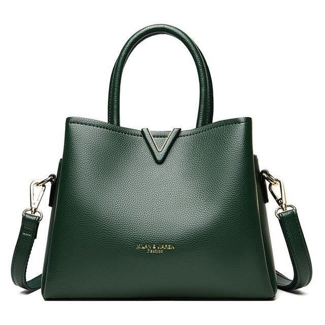 Nouveau style Sac en cuir portable pour femme Sac à bandoulière trois ...