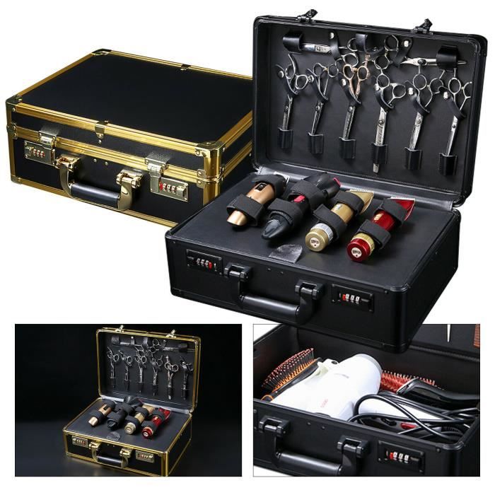 Portable Barber Tools Case Box Barber Stylist Tools Organizer Case w ...