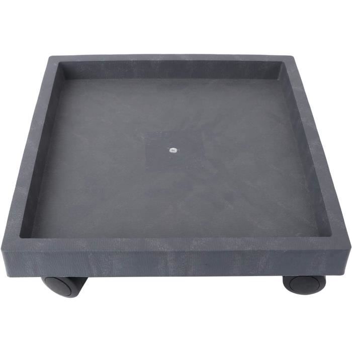 Soucoupes Pots De Fleur Carrées 50Par50 Avec Roulette De Plante Caddy ...