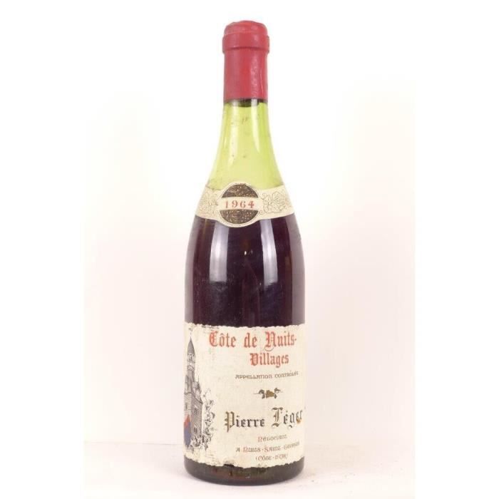 Côte de nuits villages pierre léger rouge 1964 - bourgogne - La cave ...
