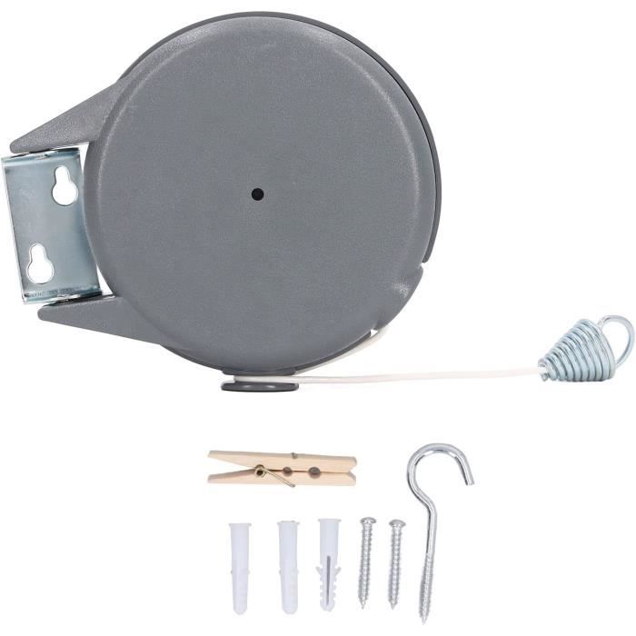 Corde à Linge Rétractable Corde à Linge Montée Corde à Linge Invisible ...