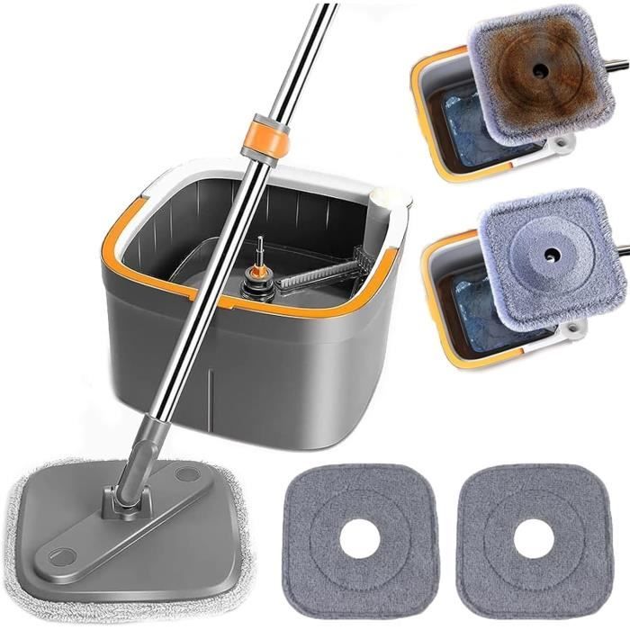 Spin Mop M16, Spin Mop M16 Auto-Lavage, Spin Mop Et Seau Avec Essoreuse ...