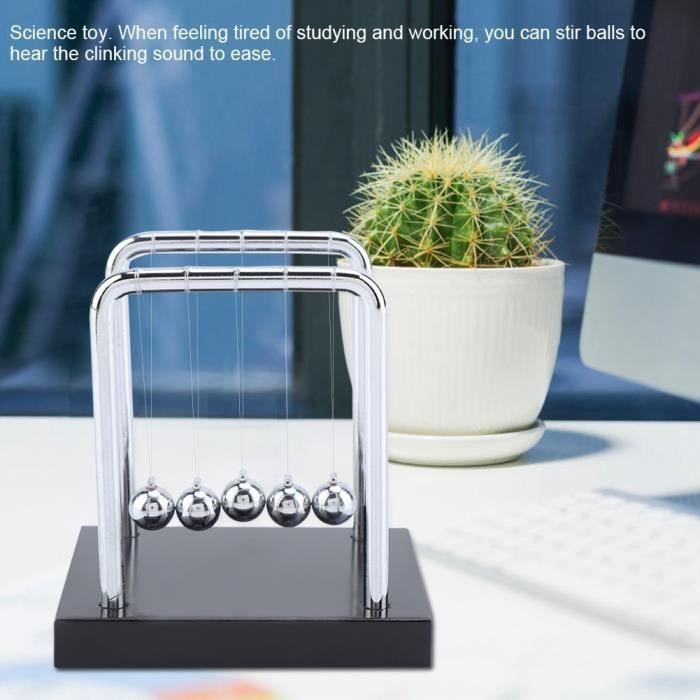 Newton's Cradle BVQUnce Balls Desk Physics Science Pendulum Toy ...