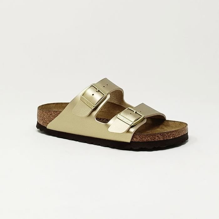 Sandale Arizona - BIRKENSTOCK - Cuir - Boucle de serrage - Femme ...