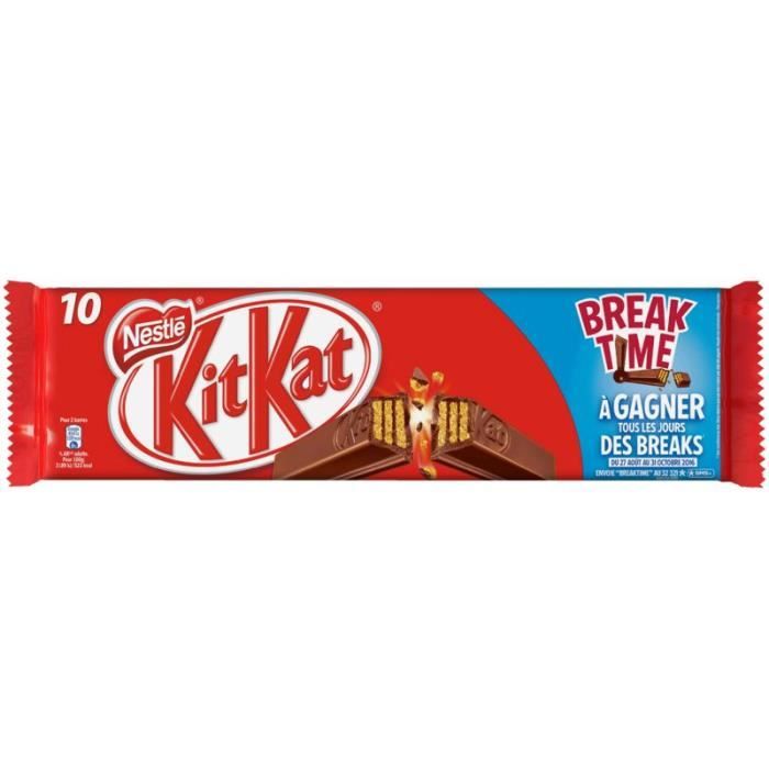 NESTLE KitKat Gaufrette chocolat lait 415g - Cdiscount Au quotidien